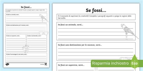 Attività Se Fossi Professor Feito Twinkl