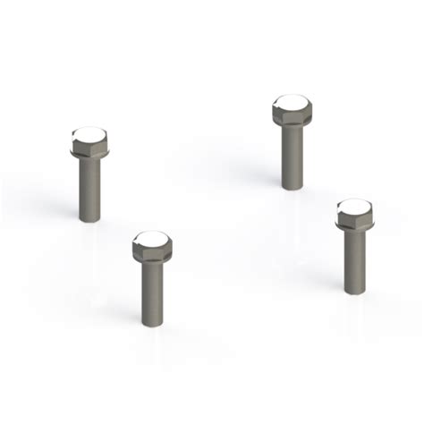 Ideal Spectroscopy Bolt Kit For Connecting ISO F DN Hole Through Flange To ISO F