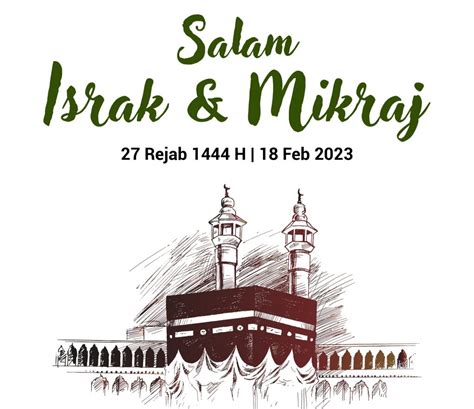 SALAM ISRAK MIKRAJ 1444H 2023