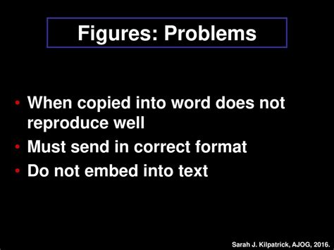“common Pitfalls With Figures And Legends” Ppt Download