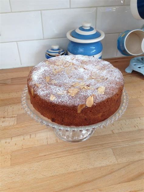 Minimum Effort Maximum Output Cherry And Almond Marzipan Cake