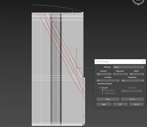 radial chamfer iregularities artifacts autodesk community