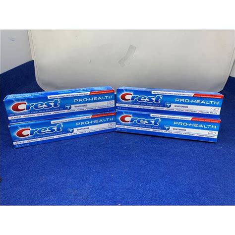 Crest Pro Health Whitening Gel Toothpaste 4 X 130ml