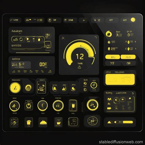 Smart Dashboard Design Prompts Stable Diffusion Online