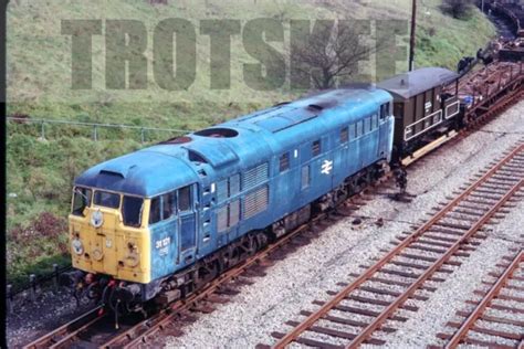 35mm Slide Br British Rail Diesel Loco Class 31 31121 1975 Original £4