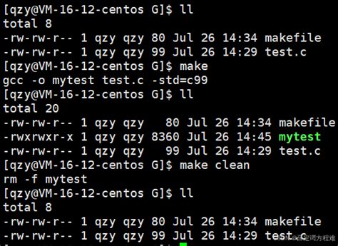 Linux Make Makfile