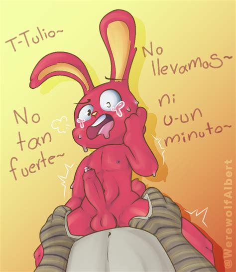Rule 34 31 Minutos Belly Black Eyes Bunny Crying Fat Man Grabbing