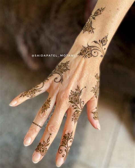 Pin By Rahila Ali On Henna In 2024 Simple Henna Tattoo Henna Designs