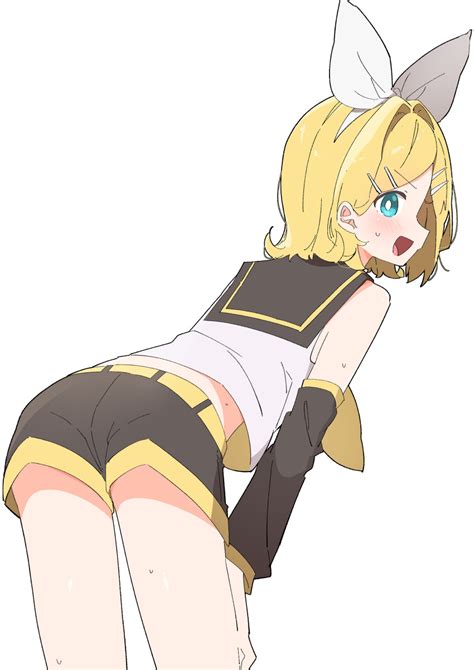 Rule 34 Ass Bending Forward Bending Over Blonde Embarrassed Kagamine