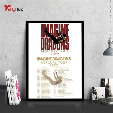 Imagine Dragons Mercury Tour Poster