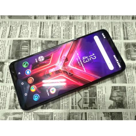Hape Gaming Asus Rog Phone Rog G Ram Mulus Minusan Signal Anti Begal Di Jakarta Pusat