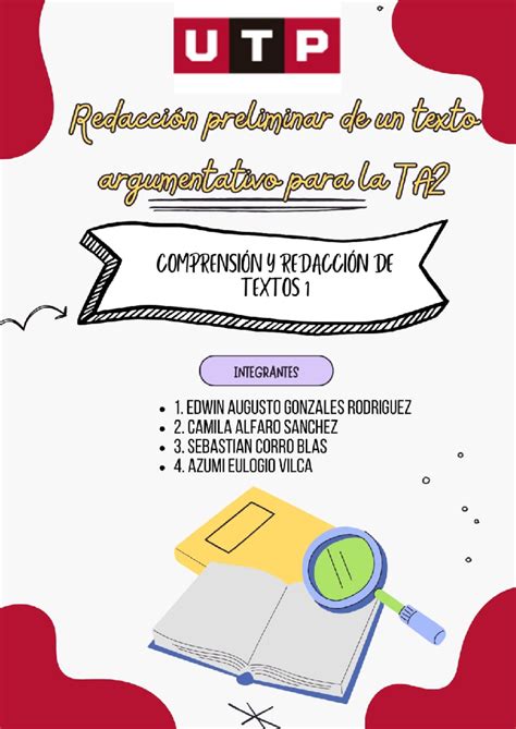 S10 Redaccion para TA2 trabajo grupal Redacción preliminar de un