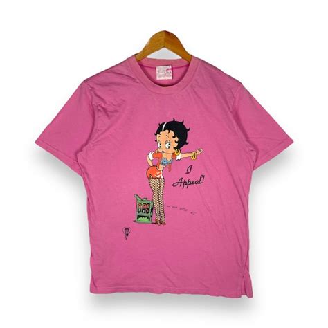 Rare Vintage 90s Betty Boop I Appeal T Shirt Mediu Cartoon Comics