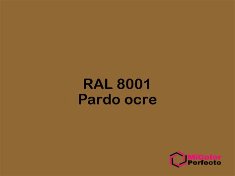 Ral 8001 Pardo Ocre Ral Classic Micolorperfecto Ral