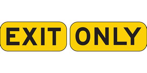 Free Exit Sign Vector Art Download 7174 Exit Sign Icons And Graphics