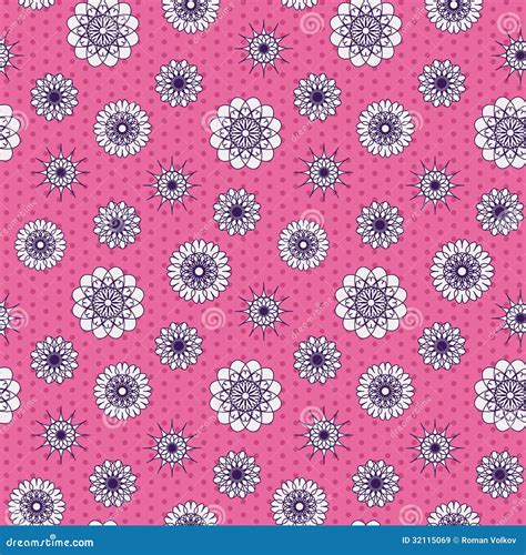 Flowers Seamless Pattern Stock Vector Illustration Of Beautiful 32115069