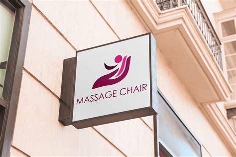 Massage Chair Logo Visuel Identity On Behance
