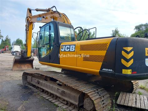 Jcb Js 240 Lc Tracked Excavator For Sale Latvia Rīga Pk35742
