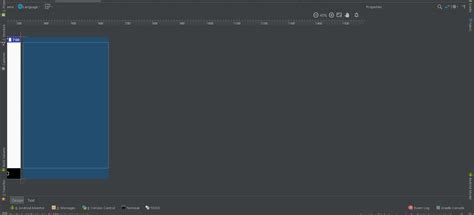 Android Studio Design Tab Moved Left Stack Overflow