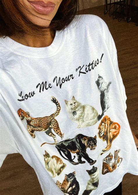 Kitties On Kitties Oversized Tee Restocked Dressed In Lala