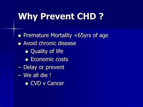 Ppt Chd Prevention And Risk Asssessment Old Concepts New Context