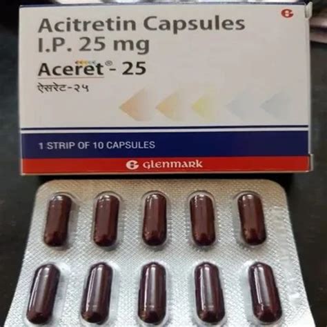 Aceret Acetretin Capsules Ip 25mg At ₹ 700 Box In Nagpur Id 2851271612291