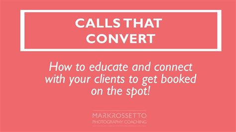 Sprint Course Calls That Convert YouTube