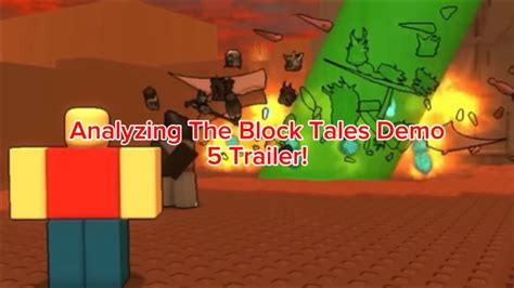 Analyzing The Block Tales Demo 5 Trailer Youtube