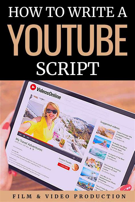 How To Write A Youtube Script 5 Tips To Keep Your Audience Happy Film And Video Production Tips