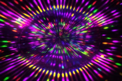 Premium Ai Image Dark Abstract Futuristic Background Neon Lines Glow