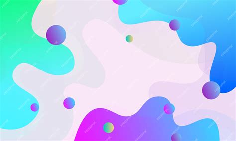 Premium Vector Colorful Fluid Shape Background Gradient Wavy Shape Background