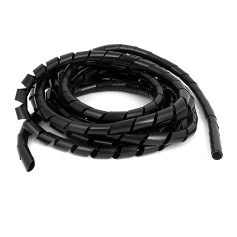 Cord Cable Wire Binding Protection Flexible Spiral Tube Tubing Wrap
