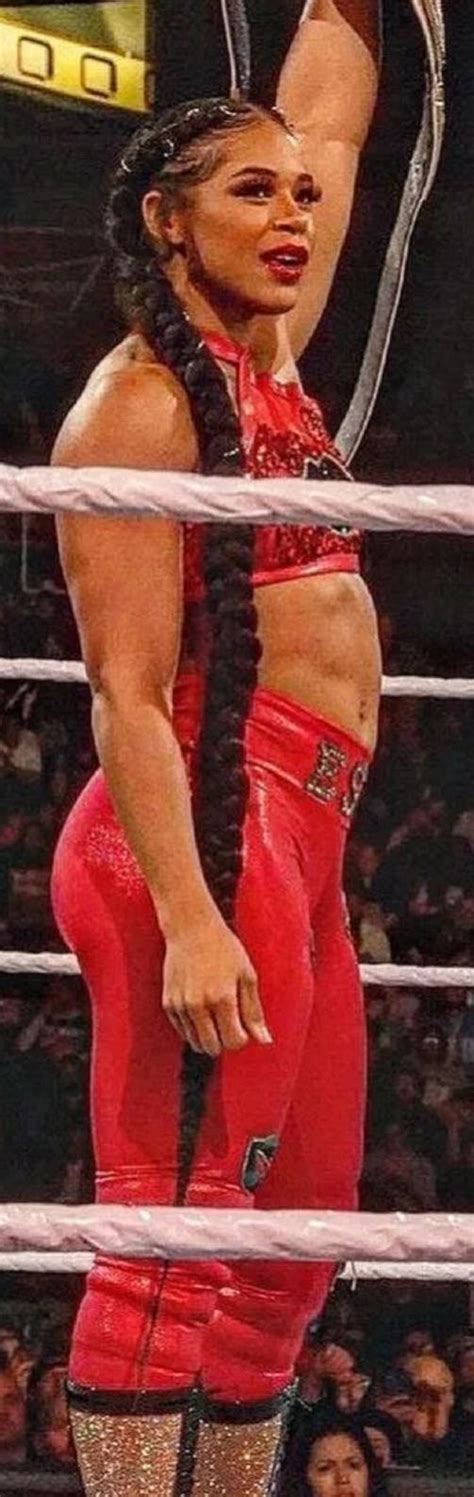 Bianca Belair Wearing Her Sexy Red Ring Gear 5 By Dragonmatt600 On