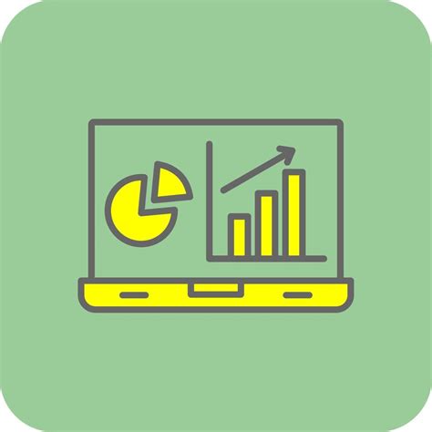 Analytics Filled Yellow Icon 44077451 Vector Art At Vecteezy