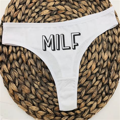 Milf Thong Milf T For Her Funny Ts For Mom Etsy