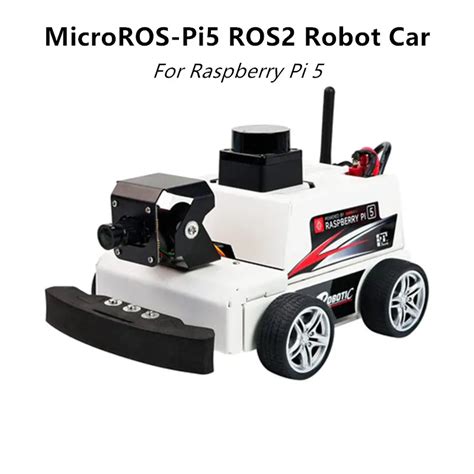 Microros Pi5 Ros2 Carro Rob Para Raspberry Pi 5 Ros2 Huawei Python3 