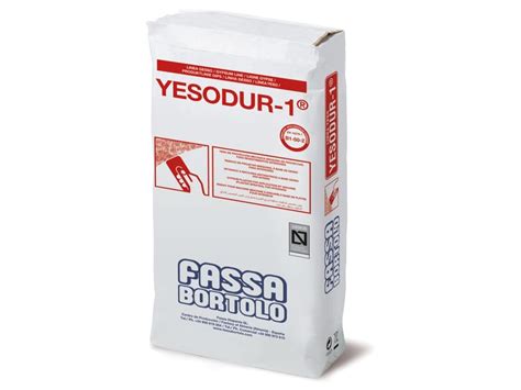 Intonaco Di Gesso Yesodur 1 Fassa Edilportale
