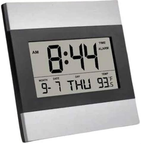 Plastic Digital Table Clock Shape Rectangle At ₹ 310 Piece In Mumbai Id 12640548612