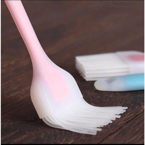 Jual Kuas Silikon Brush Roti Besar Kecil Silicone Tahan Panas Mentega