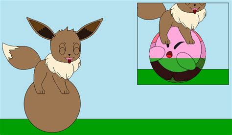 Eevee Ate Kirby By Sonikfan2 On Deviantart