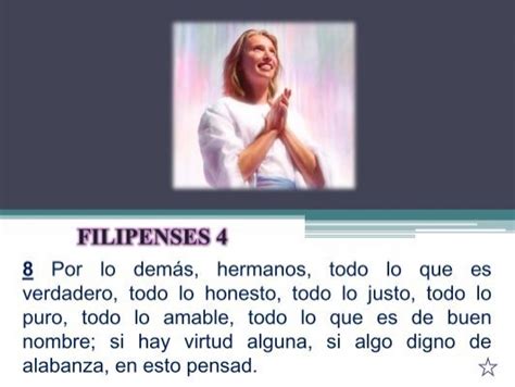 FILIPENSES 4 8 Por Lo Dem
