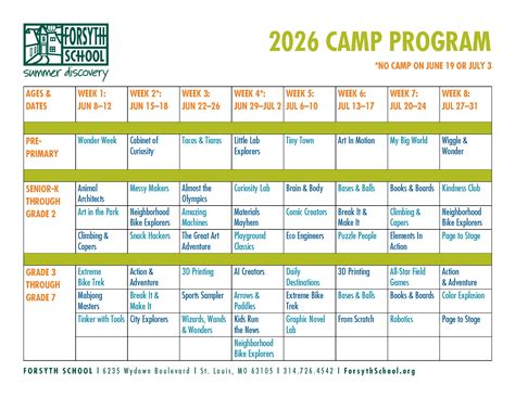 Summer Discovery — Forsyth School