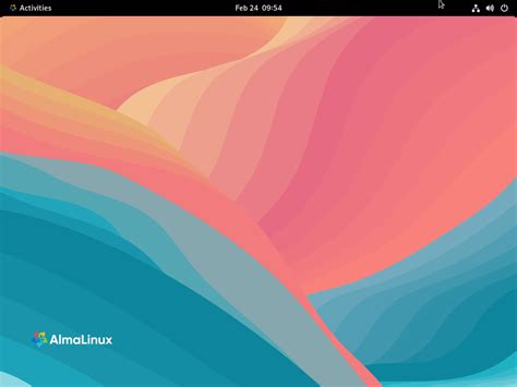 AlmaLinux 9 GNOME デスクトップ環境 Server World