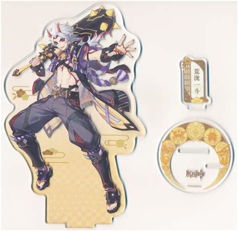 原神 稲妻城シリーズ キャラアクリルスタンド 荒瀧一斗 ｹﾞﾝｼﾝｲﾅｽﾞﾏｼﾞｮｳｼﾘｰｽﾞｷｬﾗｱｸﾘﾙｽﾀﾝﾄﾞｱﾗﾀｷｲｯﾄ グッズ