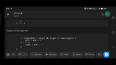 Search In Rotated Sorted Array Efficient Binary Search Solution In C Dsa Tutorial Youtube