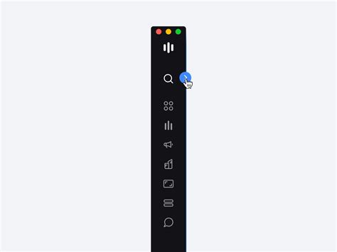 Expandable Sidebar Navigation Stocklabs By Julian Herbst On Dribbble