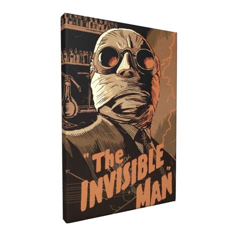 The Invisible Man Poster Movie Poster Poster Print Canvas Art Poster