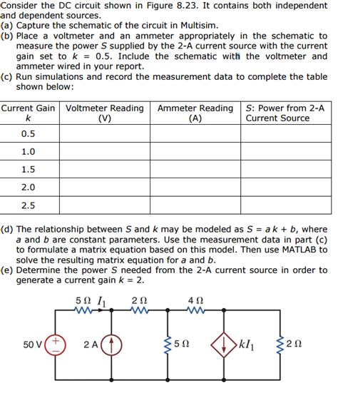 Consider The DC Circuit Shown In Figure It Chegg