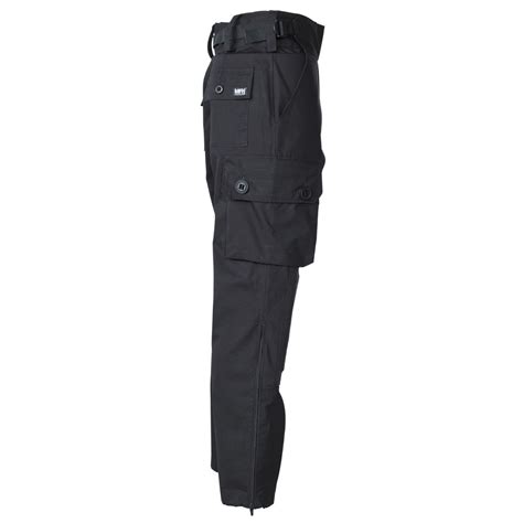 Mfh Defence Pants Commando Smock Black Army Surplus Military Range