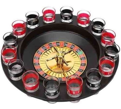 Jogo De Cassino Roleta Shot 16 Copos Bebida Dose Drink Mercado Livre